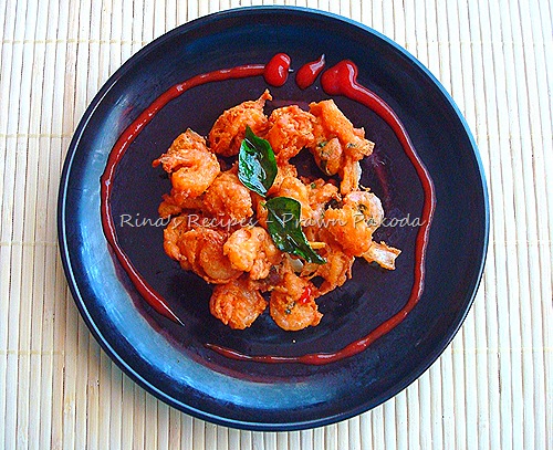 Rina's Recipes: Prawn Pakora or Shrimp Fritters